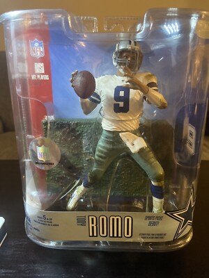 NEW 2007 McFarlane NFL Tony Romo Dallas Cowboys Action Figure Series | eBay