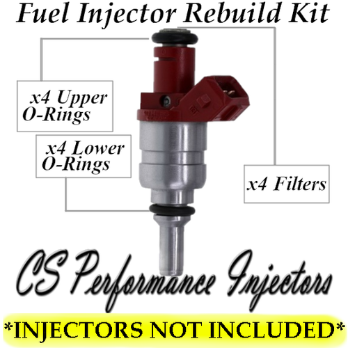 Fuel Injectors Rebuild Repair Kit fits 6900371 for 2000-2004 Volvo 1.9L ...