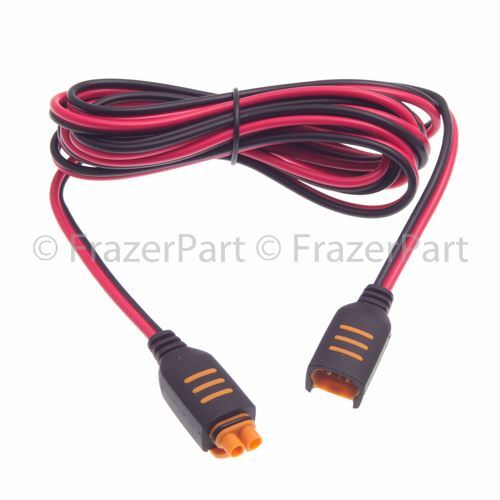 Porsche Charge-o-mat & CTEK 12v car battery charger 2.5m extension lead ...