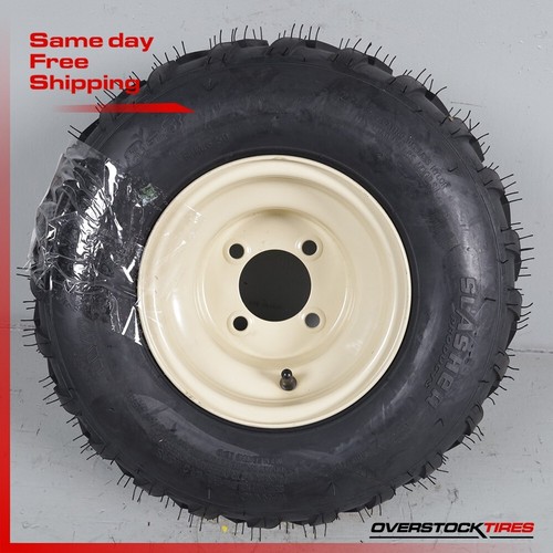 1 NEW 18x8-8 Slasher 4 PLY ATV/UTV Tire & 8x7 Almond Steel Rim | eBay