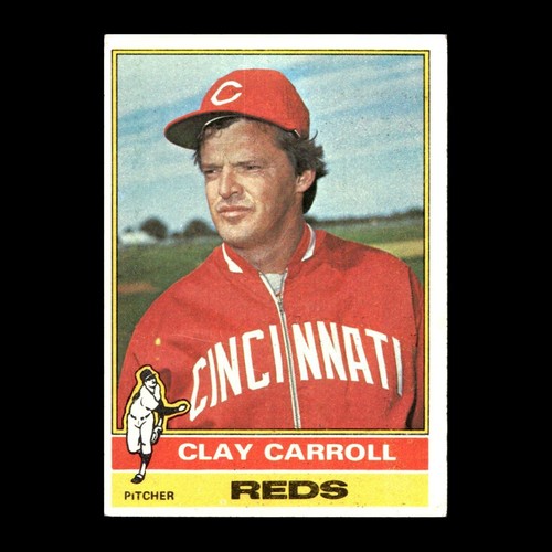 Clay Carroll 1976 Topps Cincinnati Reds #211 Set Filler! 2 | eBay
