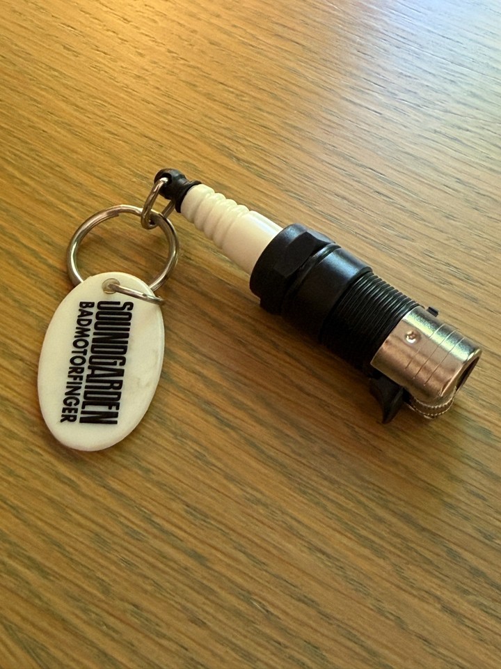 Original 1991 Soundgarden Badmotorfinger Promotional Spark Plug Lighter ...