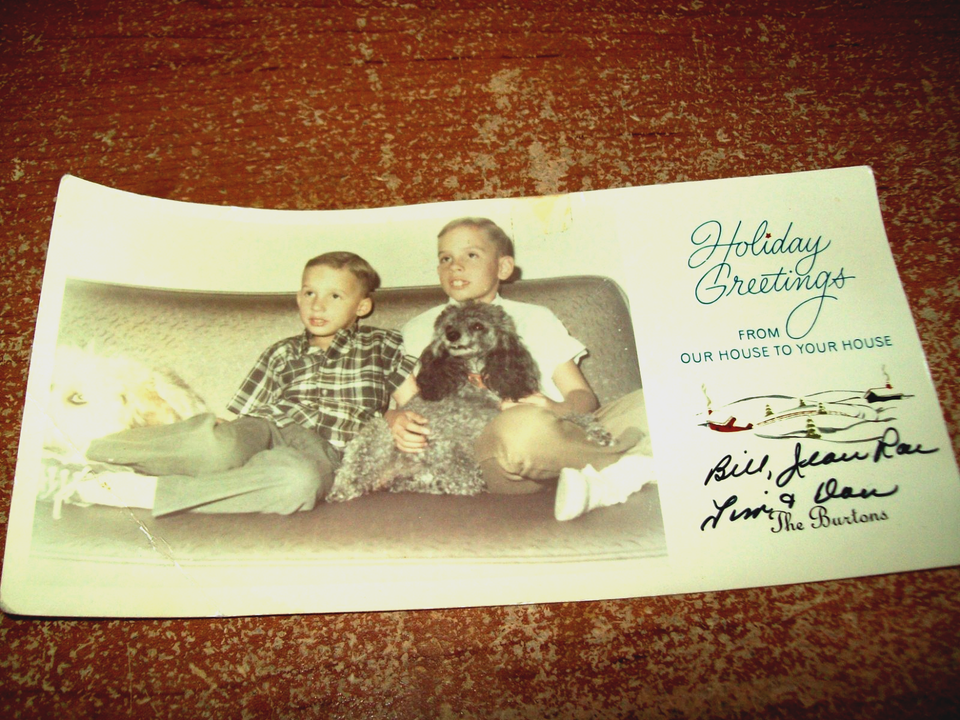 Tim Burton Mother's Christmas photo Authentic HOLIDAY greetings PHOTO ...