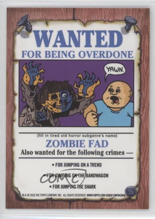 2020 Topps Chrome Garbage Pail Kids Original Series 3 All New Gollum ...