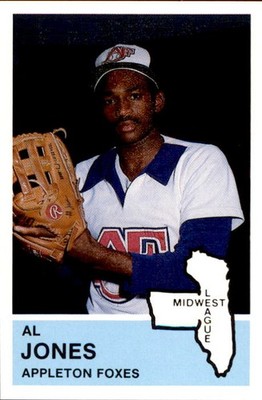 1982 Appleton Foxes Fritsch #7 Al Jones Charleston Mississippi MS ...