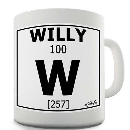 Periodic Table Of Swearing Willy Novelty Mug | eBay