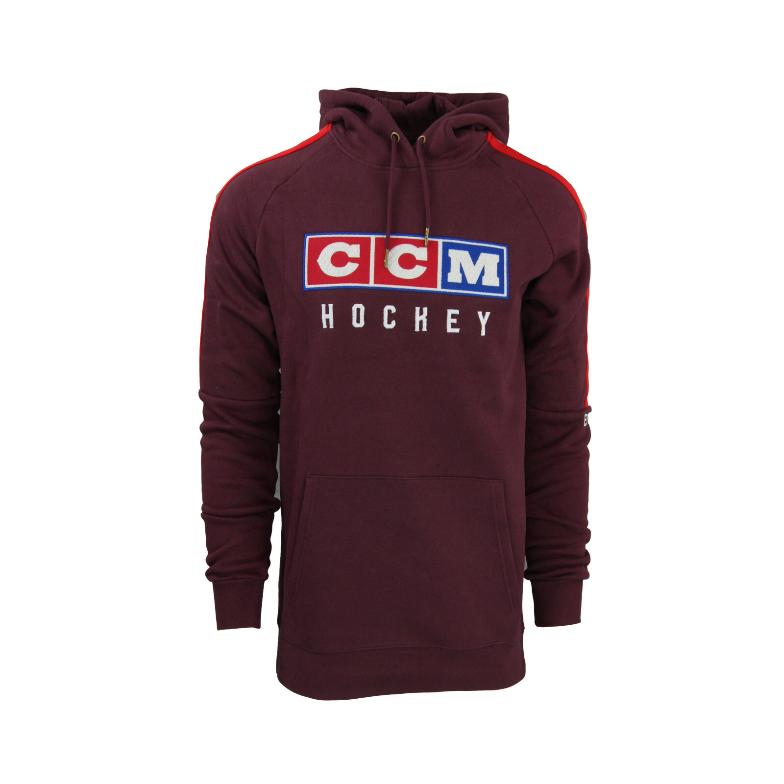 CCM Hockey Vintage Senior/Adult Fleece Hoody Sweatshirt (FHO48A) - Acai ...