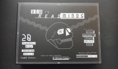 How to Read Minds Kit by Ellusionist-Trick | eBay