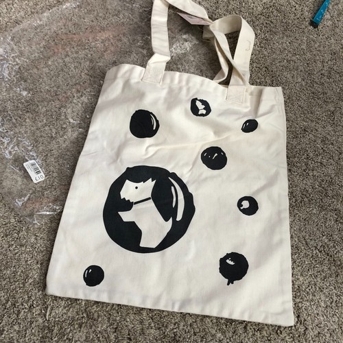 Radley London shopper bag tote canvas/cotton Moon Dots Scottie Dog NIB ...