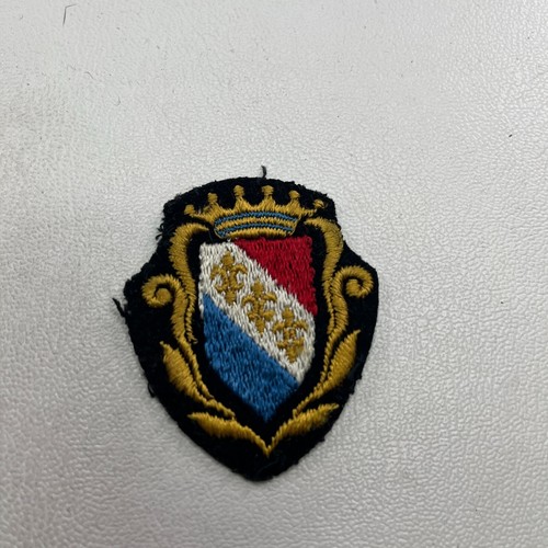 Fleur-de-lis SHIELD CREST CROWN FLEUR-DE-LIS Patch K045 | eBay