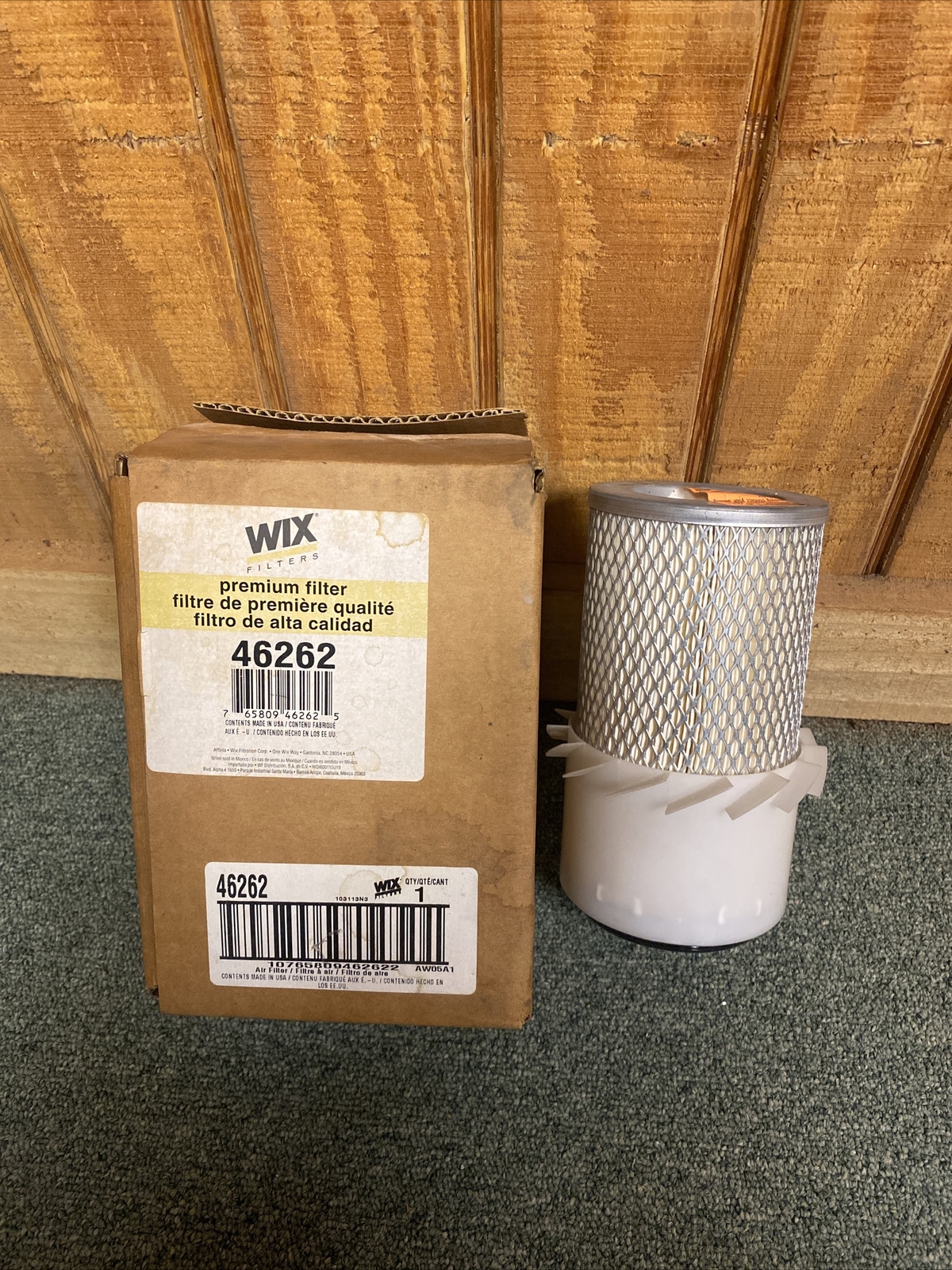 WIX Air Filter 46262 w/Fins - New Old Stock | eBay