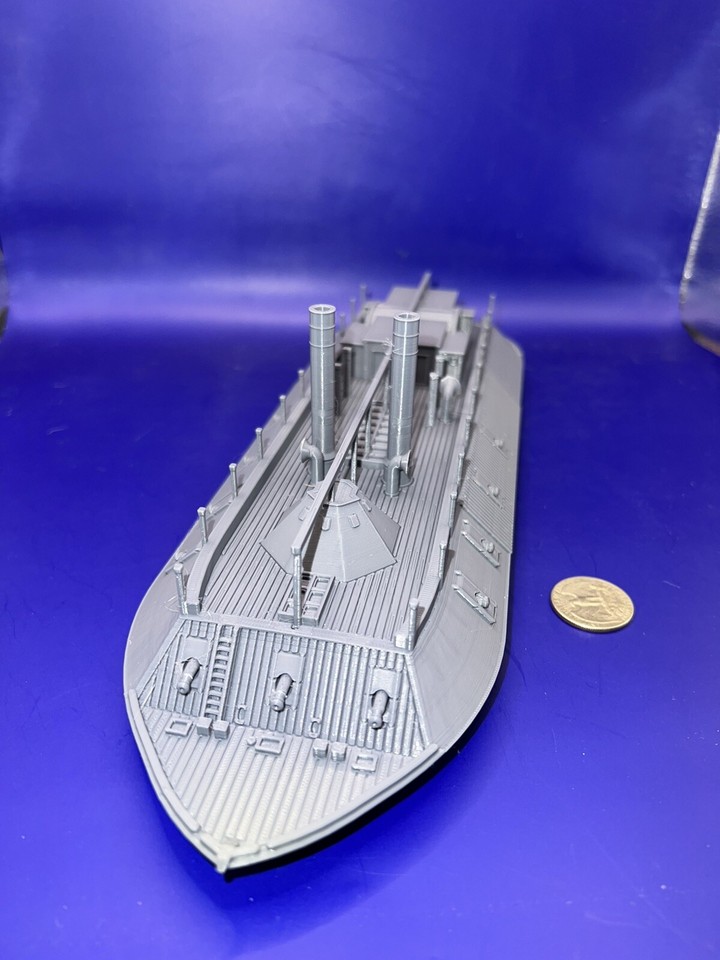 USS Cairo Ironclad Gunboat - 1:160 Scale Ship Model | eBay