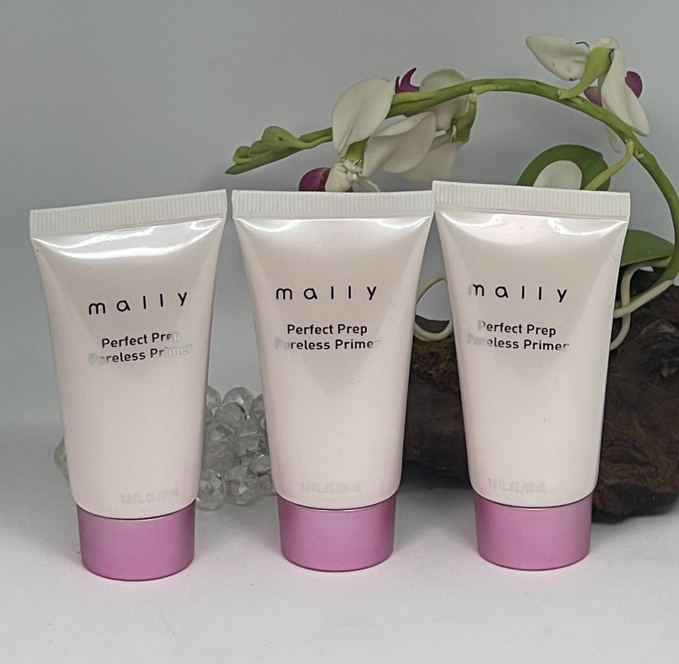 3x Mally Perfect Prep Poreless Primer - 1 oz /30 ml - New | eBay
