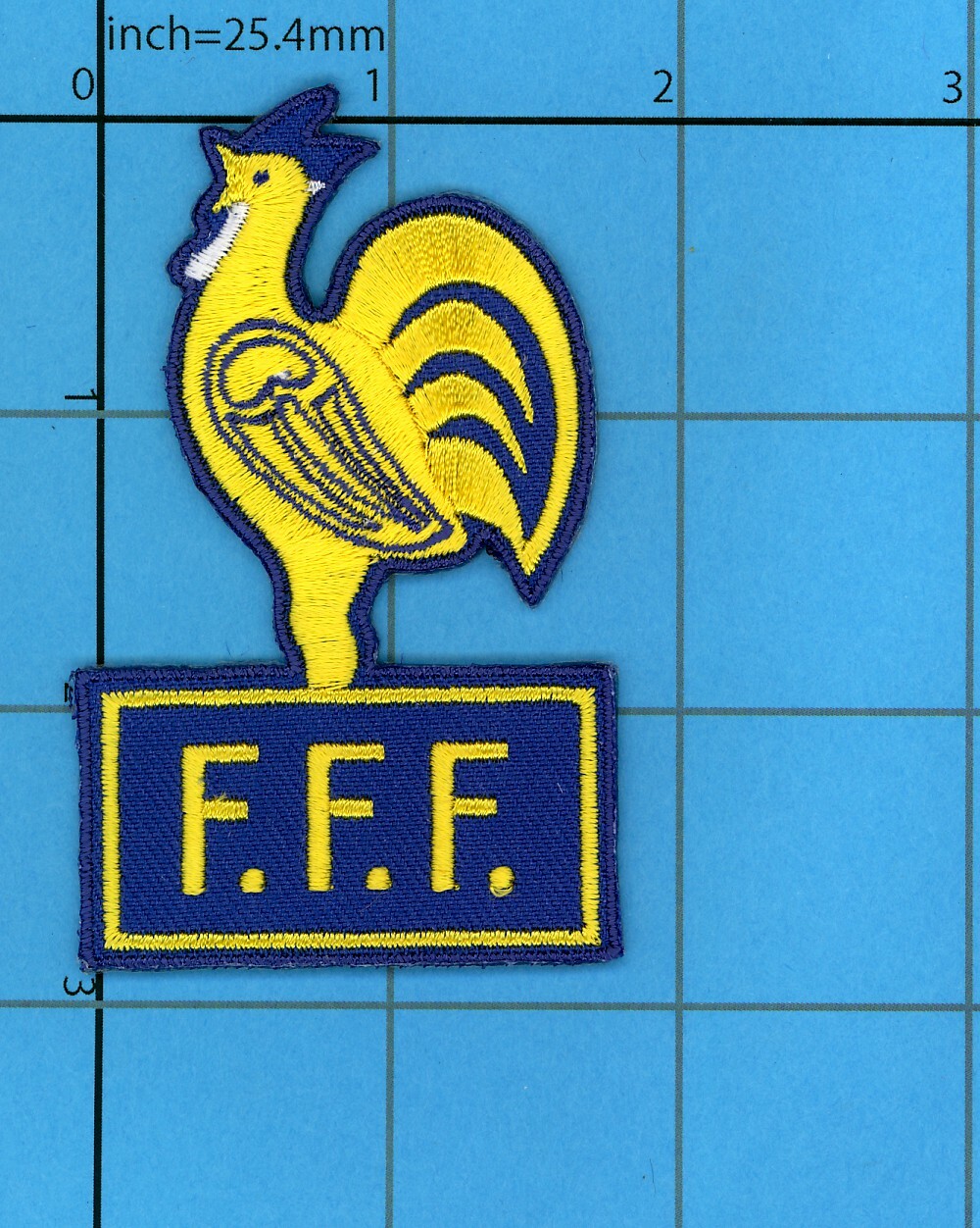 FFF patch France National Soccer Federation Fédération Française de ...