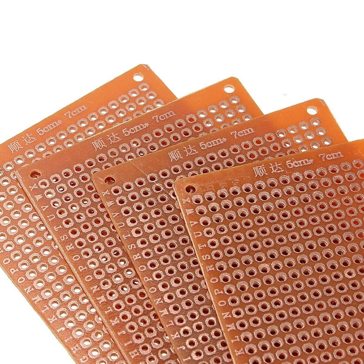 10 Pcs 5x7cm (2x3in) PCB Prototyping Perf Boards Breadboards Circuit ...