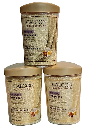Calgon Ageless Bath Series Renewing Pearls For Radiant Skin, 16-Ounce ...