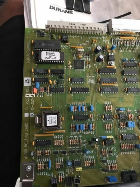 Dukane Starcall Intercom Audio Routing Card 110-3524b Rev 3 for sale ...