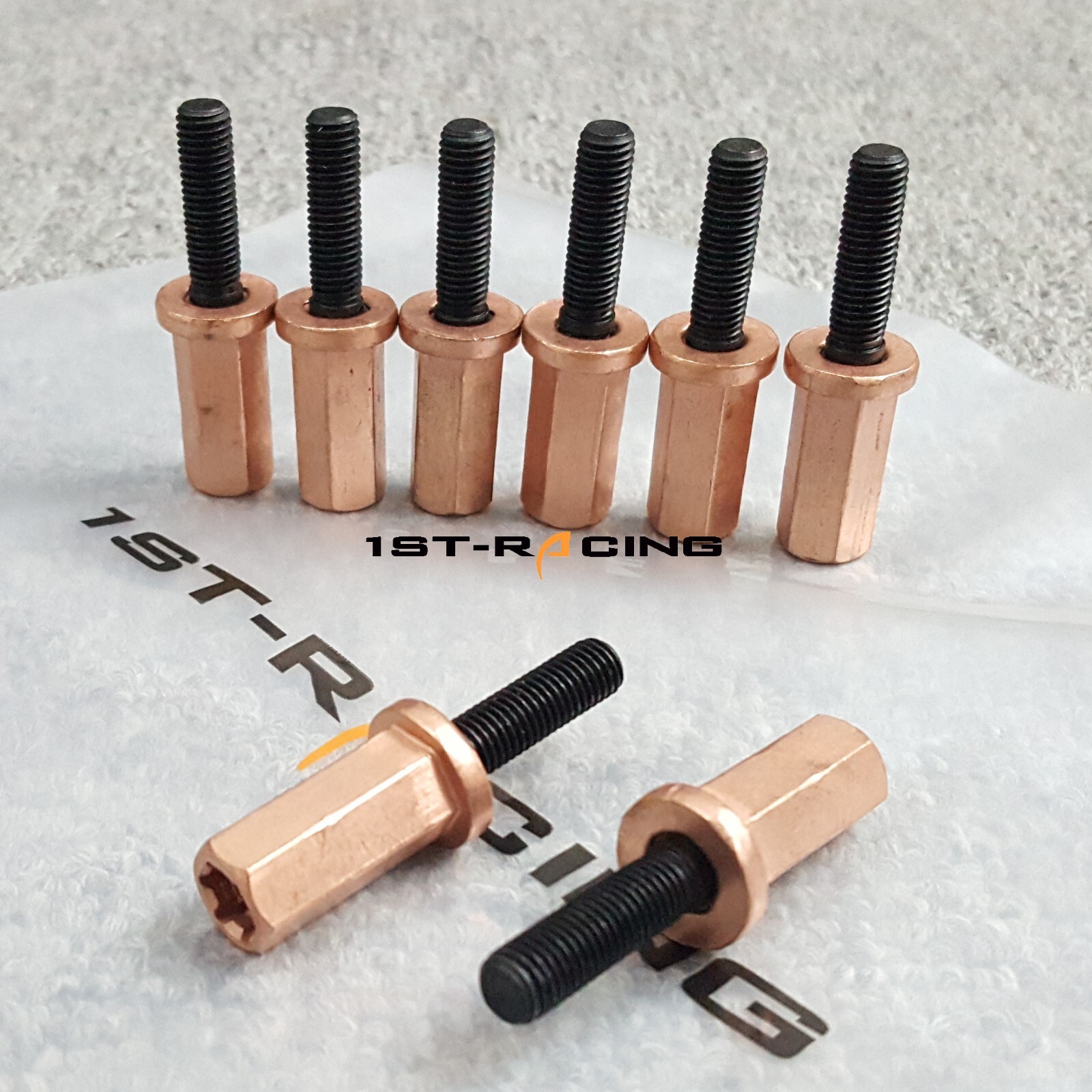 M7x39mm Exhaust Manifold Stud Bolt+Copper Nuts For BMW N54 135i 335i ...