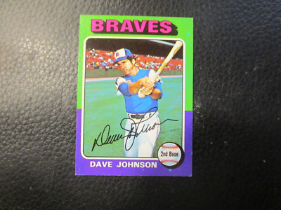 1975 TOPPS CARD#57 DAVE JOHNSON BRAVES NM/MT+ | eBay