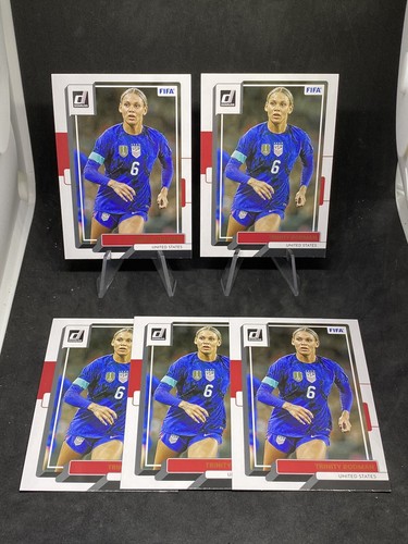 Trinity Rodman 5 Card Lot 2022-23 Donruss FIFA Soccer #130 USA | eBay