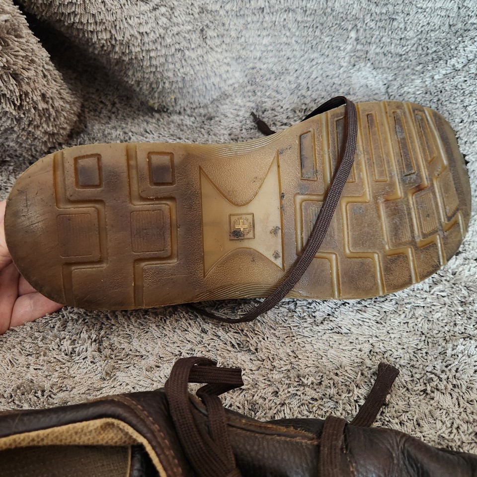 Doc Martens Ordell Chunky Oxford Shoes 11194 3-eye Brown Size 14 ...