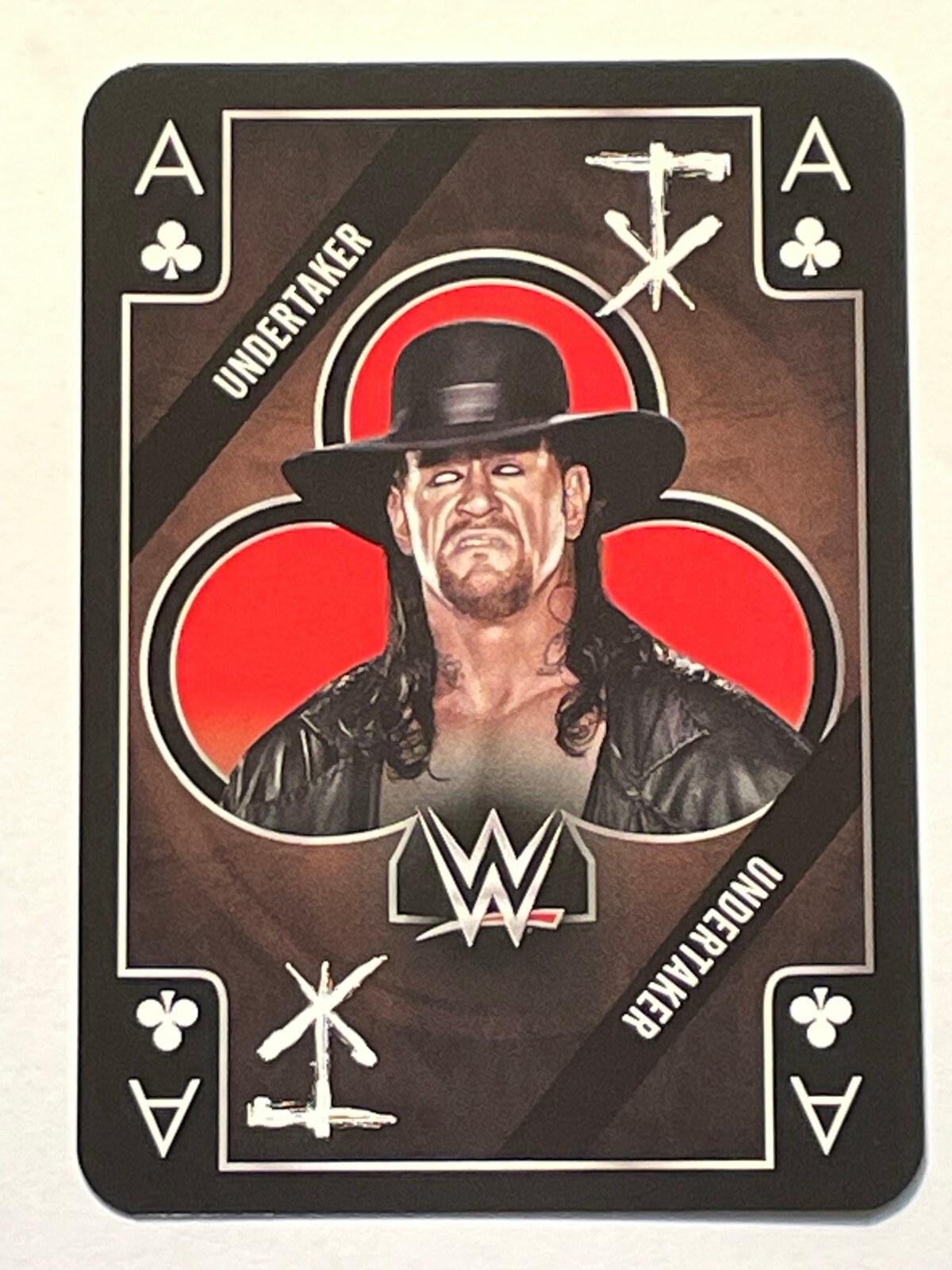 Undertaker 2019 WWE Wrestlemania Playing Card - Never Played! | eBay