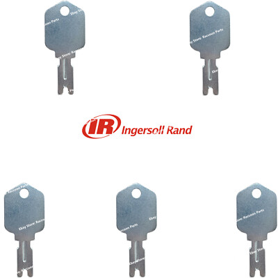 5 Ingersol Rand Forklift and Roller Ignition keys 166 Mark Compact ...