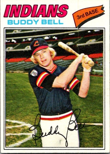 1977 Topps Buddy Bell #590 - Cleveland Indians | eBay