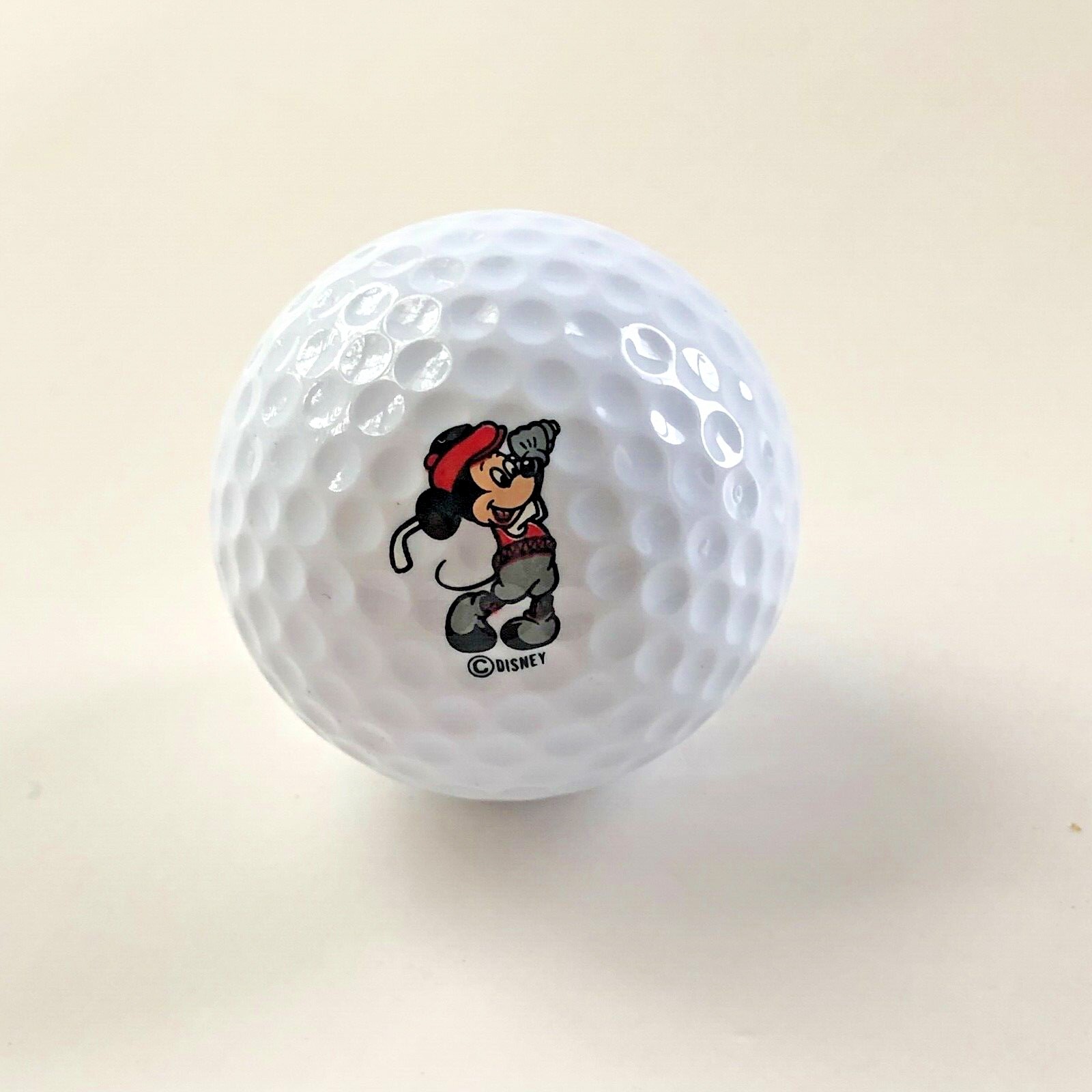 Mickey Mouse Golf Ball (1) Acushnet Disney Red Shirt NEW | eBay