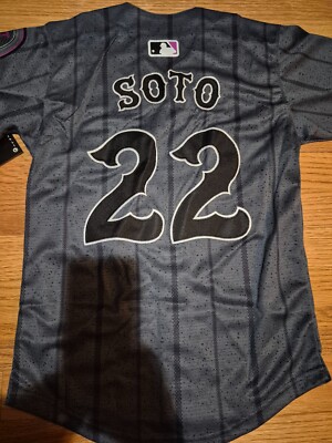 NWT adult size juan soto 22 mets S-3XL regular fit new stitched | eBay