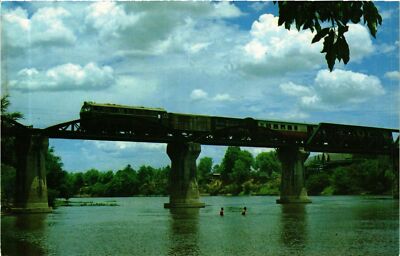 CPM AK THAILAND Bridge on the River-Kwai, Karnchanaburi-Thailand ...
