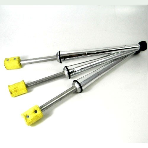 Set of 3 x Fire Juggling Clubs - Silver Juggling Fire Torches | eBay