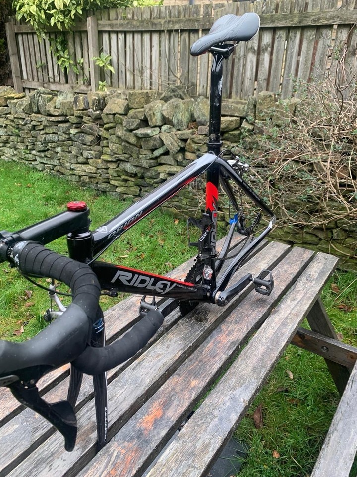 Ridley Orion Carbon Road Bike Frame set (Black, Red & White) | eBay UK