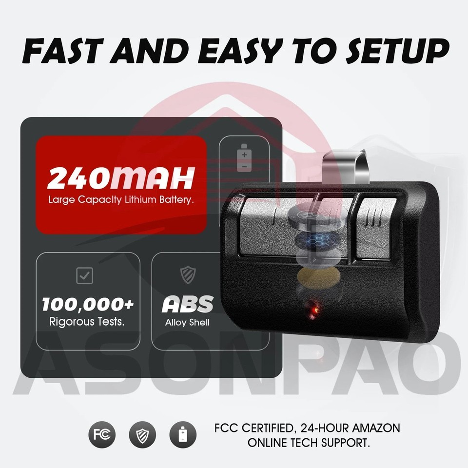 2 for 953EV-P2 953EV 953ESTD Universal Chamberlain Garage Door Opener ...