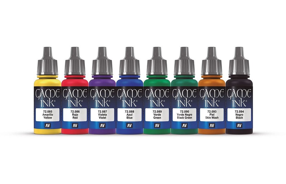 Game Ink Paint Set (8 Color) Paint | eBay