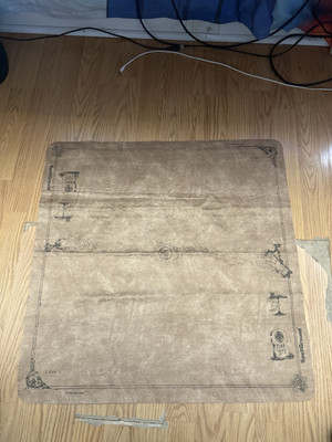 1994 SpellGround Playmat Tan V1 Original 2-Player Khalsa Brain Games | eBay