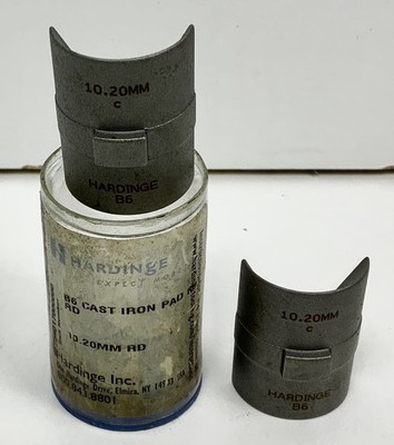 (1Pc Set) Hardinge B6 Pad Cast Iron RD 10.20mm Feed Pads | eBay