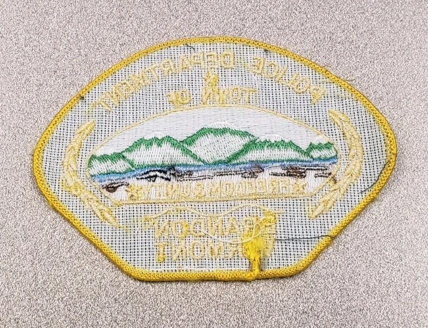 Brandon Vermont Police Shoulder Patch | eBay