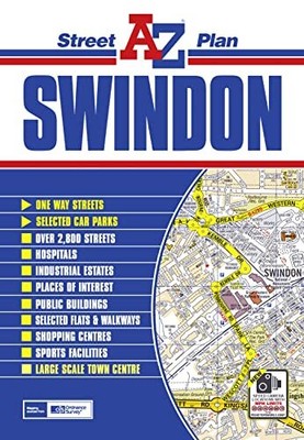Swindon Street Plan, Geographers A-Z Map Company 9781843485964 | eBay