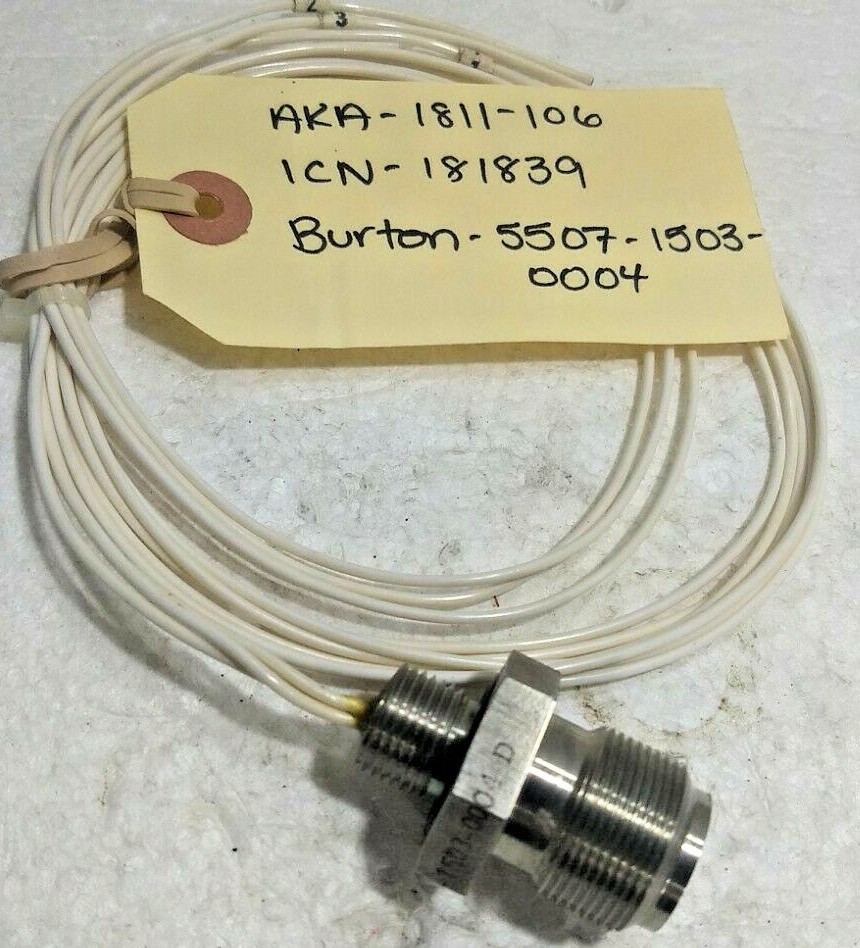 Burton - Connector 3 Circuit 3/32 in Diapins 316S AKA-1811-106 / 5507 ...