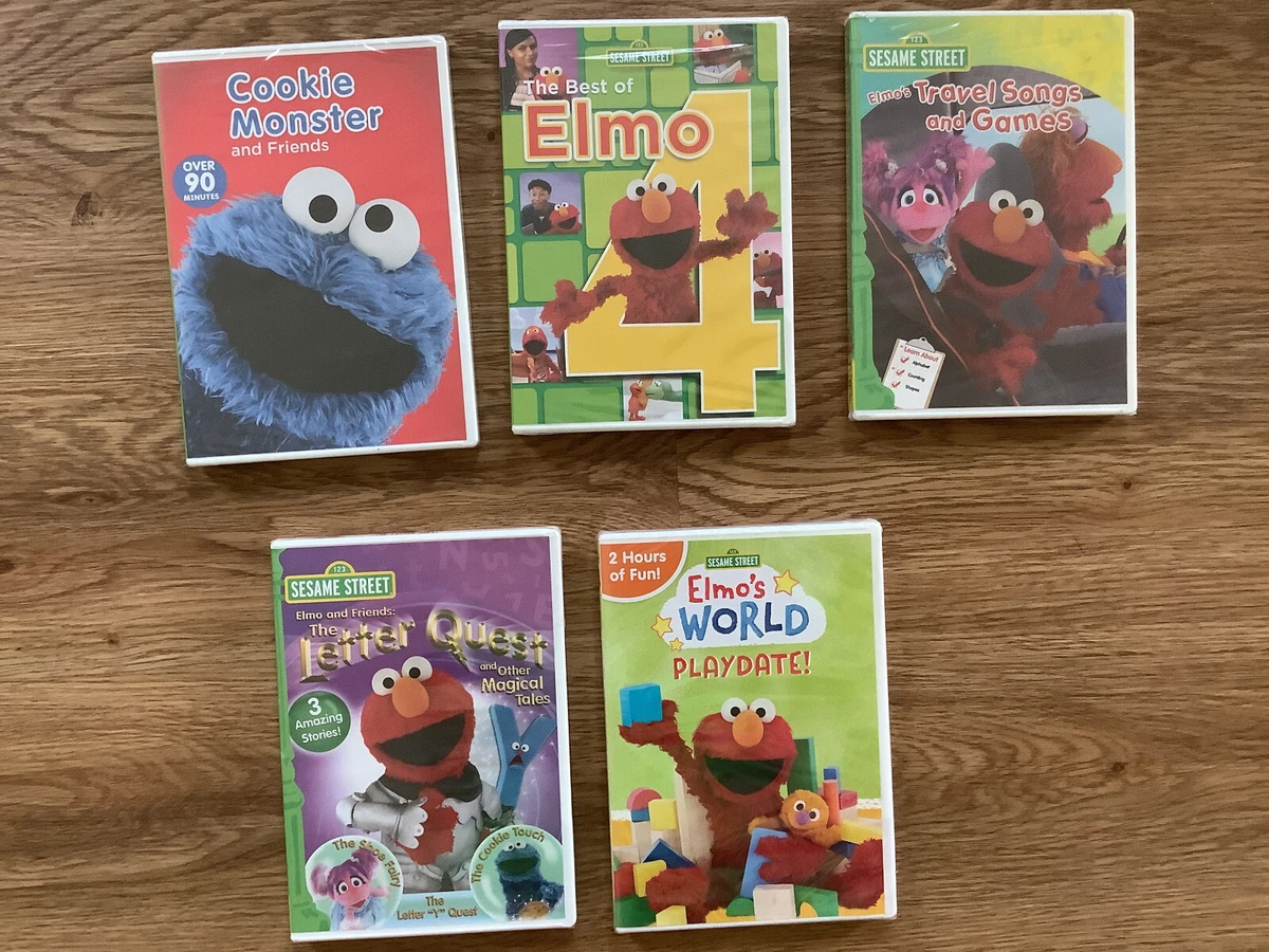 Sesame Street The Best Of Elmo Dvd Ebay