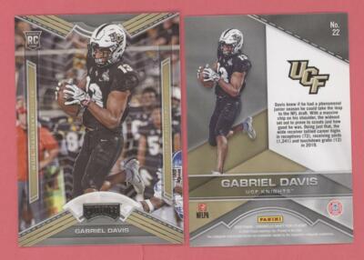 Gabriel Davis 2020 Panini Chronicles Draft PLAYOFF BRAND Rookie #22 ...