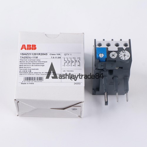 ABB TA25DU-11M Thermal Overload Relay TA25DU11M 7.5-11A 10135413 | eBay