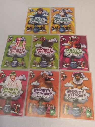 Monty Python's Flying Circus Lot Of 8 DvDs, disks 7-14, VGC, FREE ...
