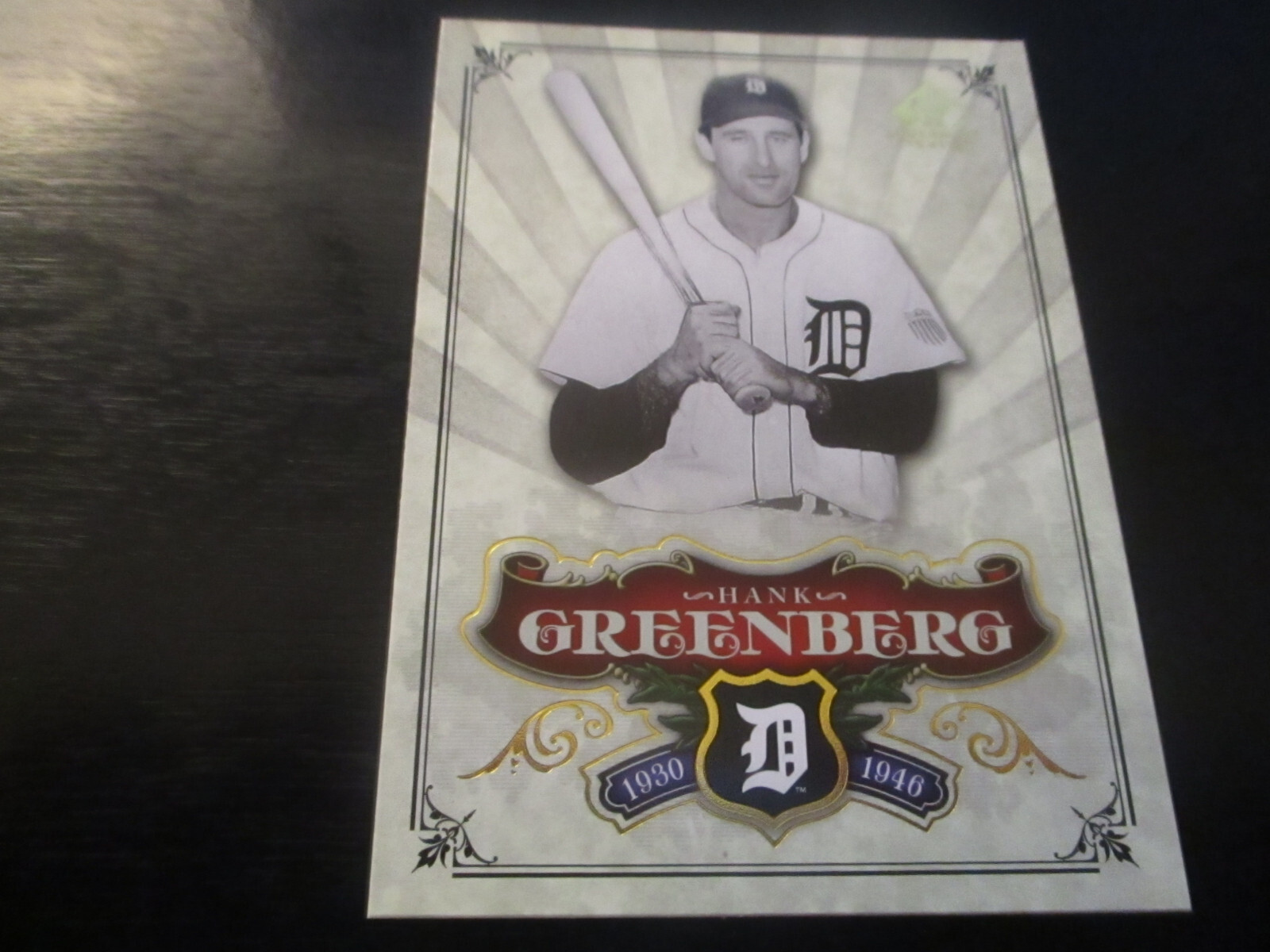 HANK GREENBERG (detroit tigers - 1b) 2006 upper deck SP LEGENDARY CUTS ...