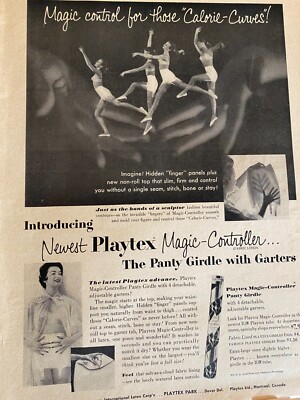 Playtex Girdles, Full Page Vintage Print Ad | eBay