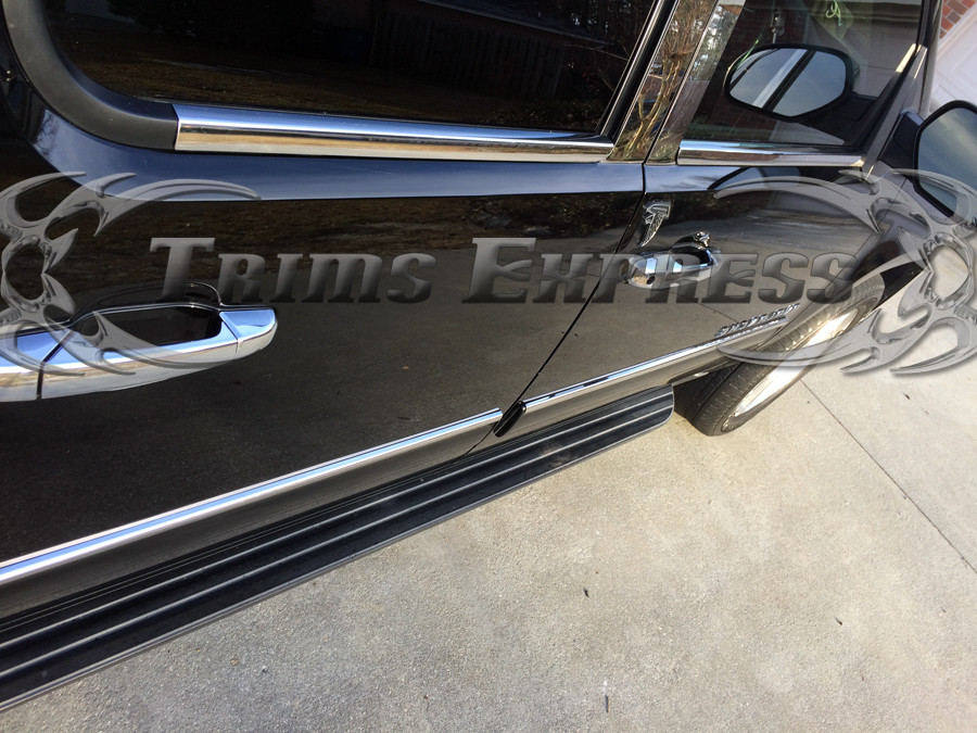2007-2013 Chevy Silverado/GMC Sierra 4Dr Crew Cab Chrome Window Sill ...