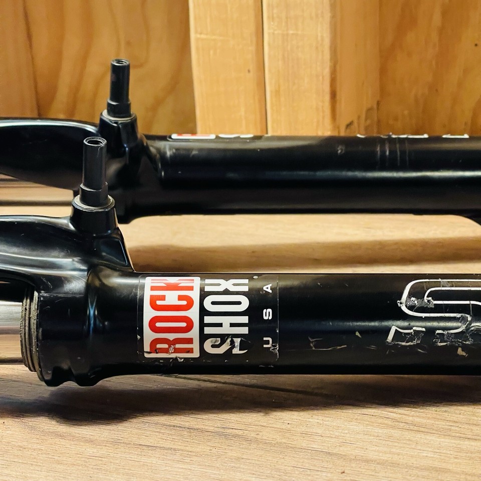 Rock Shox SID TEAM Dual Air 26 Black 1 1/8 Threadless V-Brake Disc QR ...