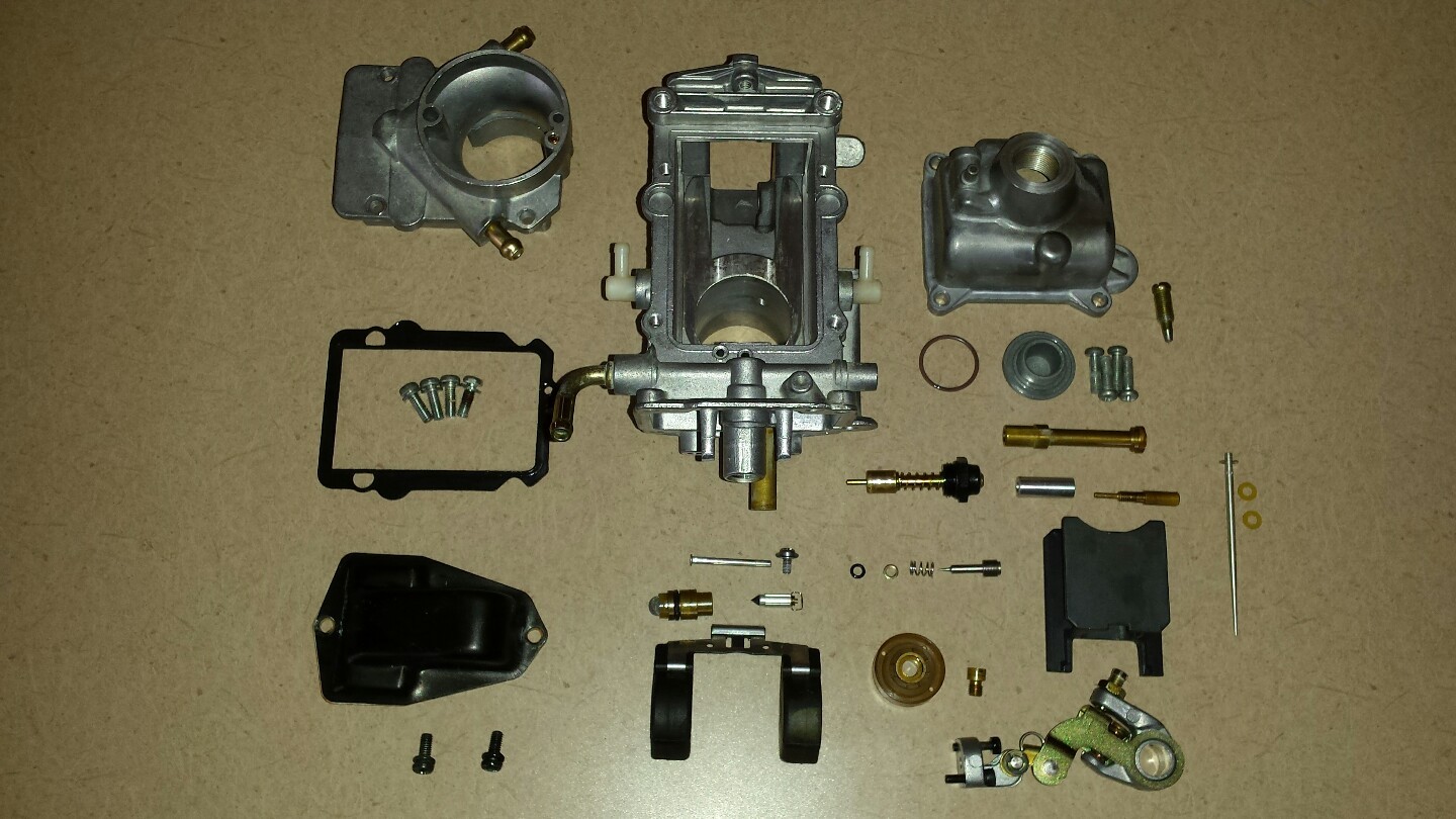 YAMAHA VMAX 600 TRIPLE CARBURETOR, MAG SIDE, PART #8DG-14103-00-00 ...