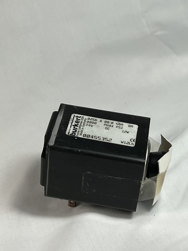Burkert 455352 – Type 0256-A-00,0-BB-MS-0000-024/DC-12 | eBay